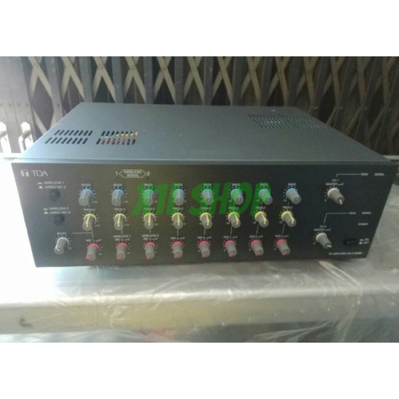 Jual MIXER AMPLIFIER AMPLI AMPLY TOA ZA-2128M ZA2128M ZA 2128 M (2X120w ...