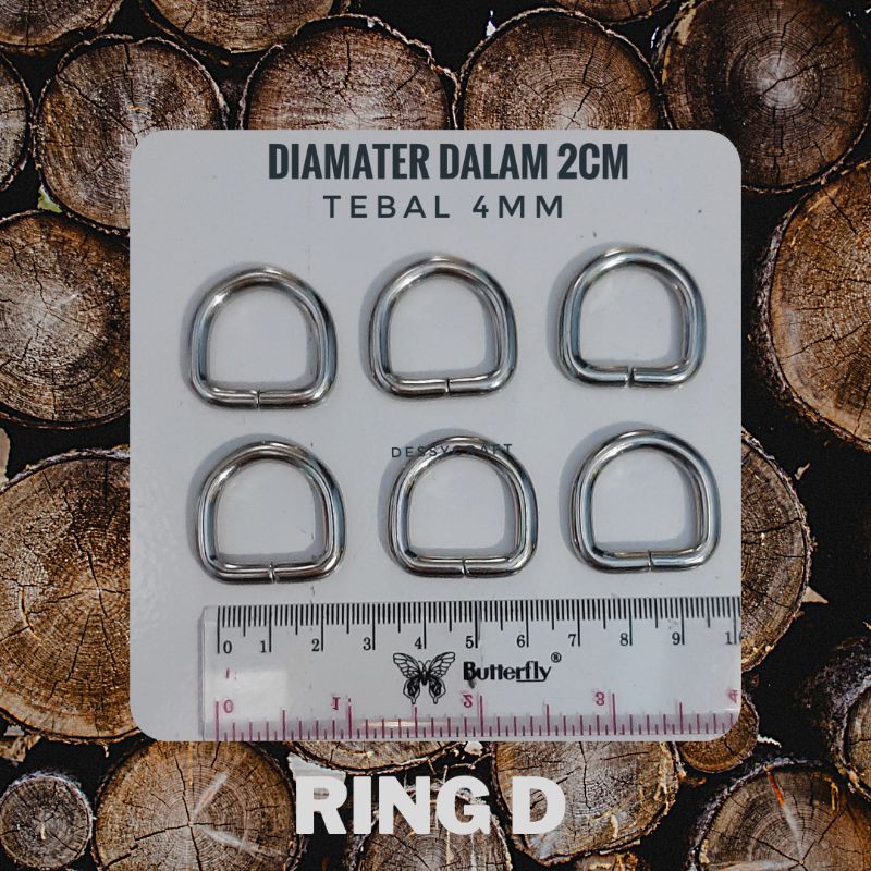 Jual Ring D silver (harga satuan) | Shopee Indonesia