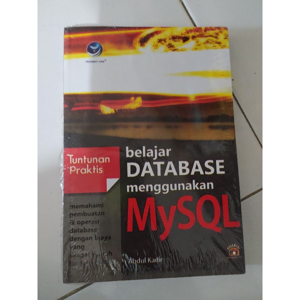 Jual buku asli: belajar database menggunakan mysql+cd | Shopee Indonesia