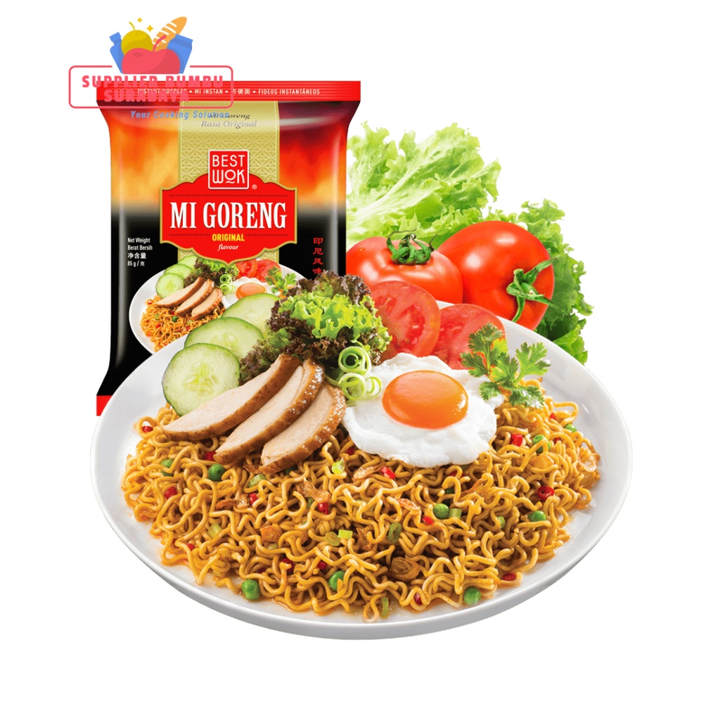 Jual Best Wok Mie Instant Goreng Original Mi Instan Bestwok 85g | Shopee Indonesia