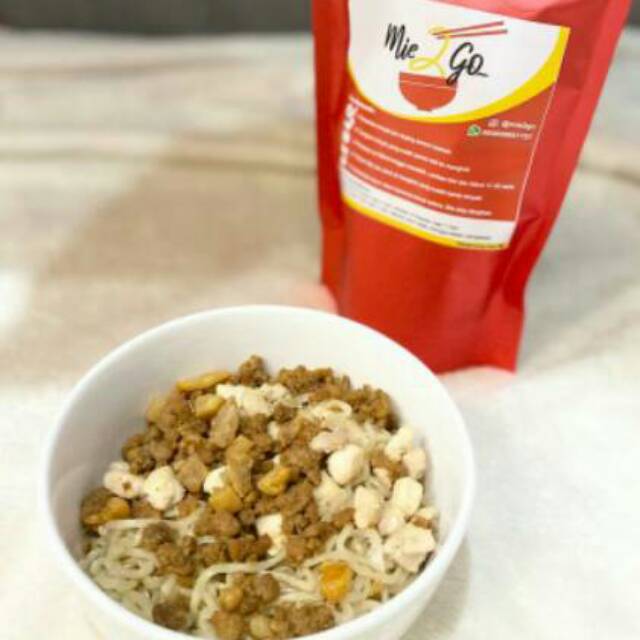 Jual MIE2GO FROZEN BAKMIE / MIE FROZEN TANPA PENGAWET / BAKMI BABI / MIE KEMASAN / BAKMIE PACK ...