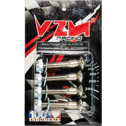 Jual Baut Spacer Gear KLX 150 D-Tracker Set ( 4 Pc ) - VZM/ SRX Racing ...