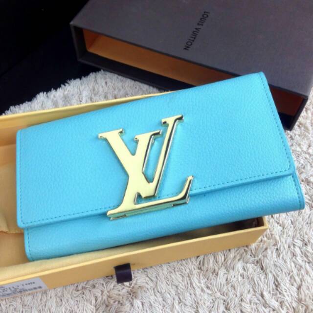 Jual LV Capucines Leather Wallet | Shopee Indonesia