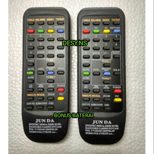 Jual REMOTE TV TABUNG POLYTRON,DIGITEC,MINIMAX,BAZOOKE,NYCAM,POLYVISION ...