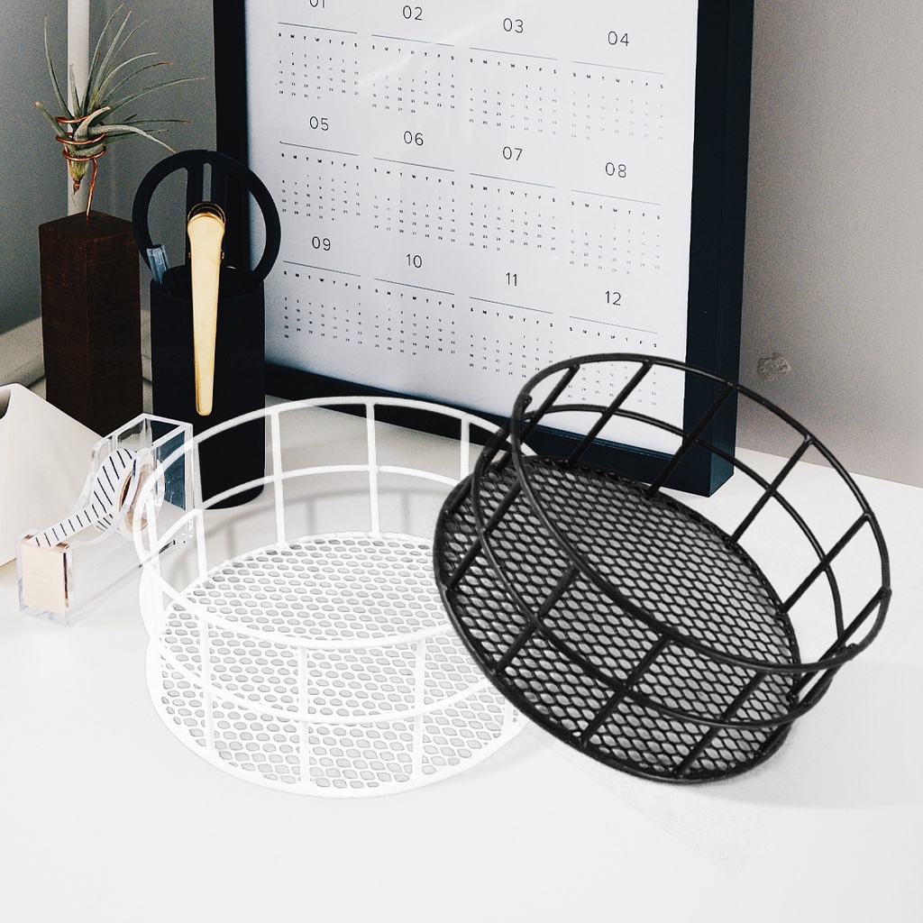 Jual Namu Rounded - Keranjang Nordic Serbaguna Tempat Make Up ...