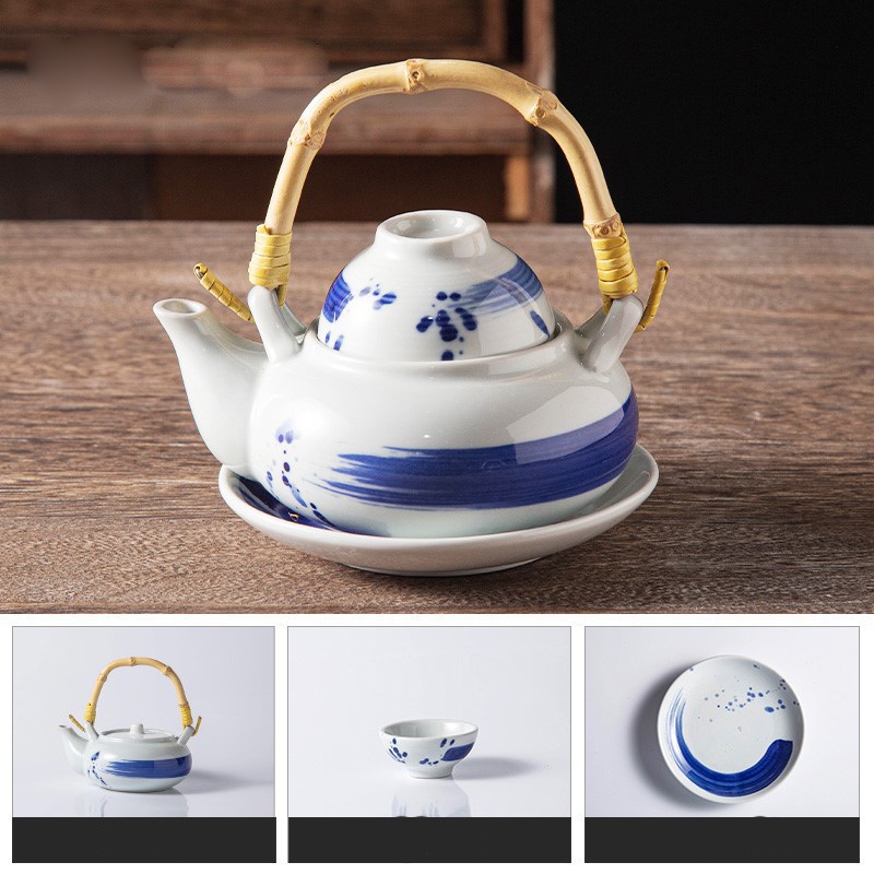 Jual Yui Kettle Tea Pot Set / Teko Ketel Air Teh Ocha Kopi Keramik ...