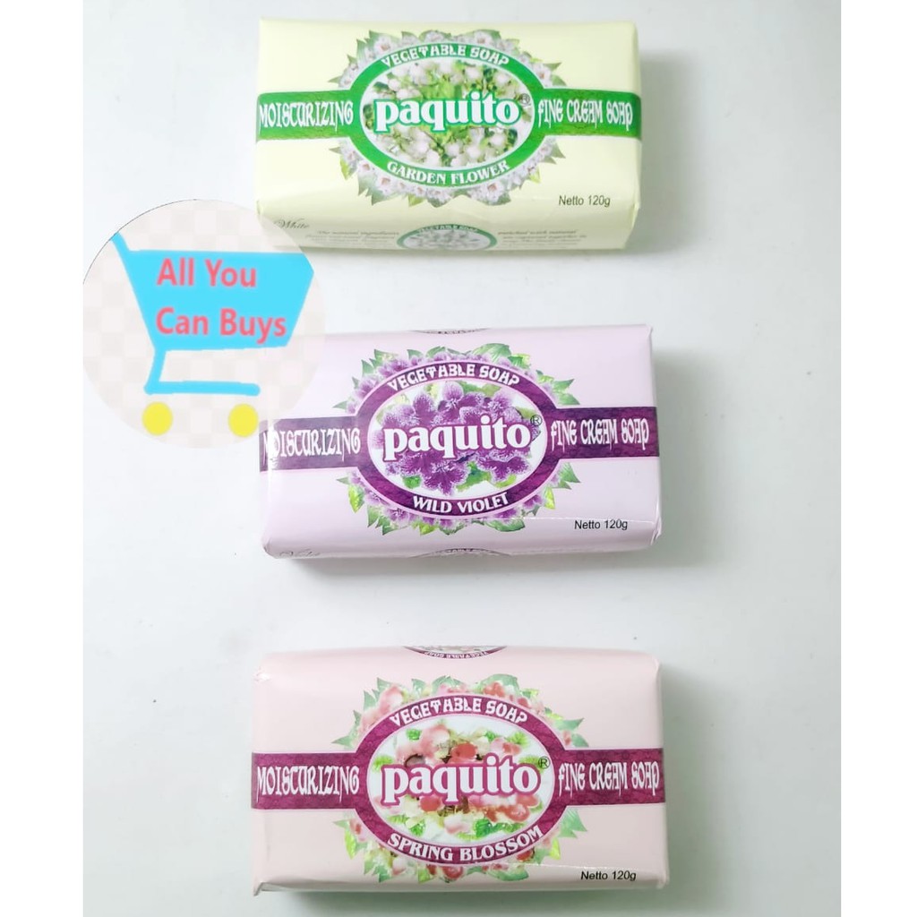 Jual PAQUITO SABUN VEGETABLE 120 gr - SABUN JADUL BATANG - VEGETABLE ...