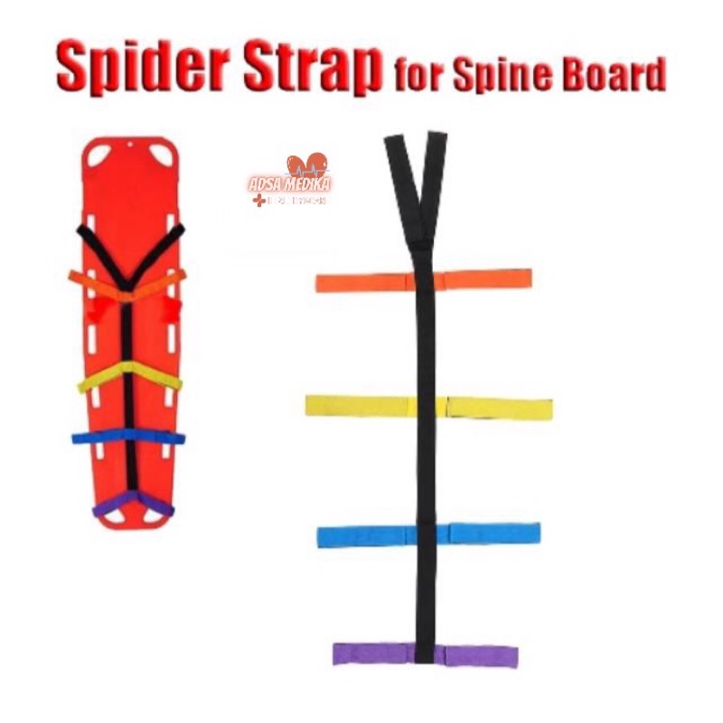 Jual SPIDER STRAP / TALI PENGAMAN SPINAL BOARD | Shopee Indonesia
