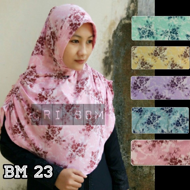 Jual jilbab bunga | Shopee Indonesia