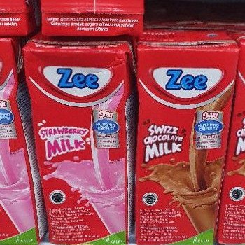 Jual Zee susu UHT Up & Go minuman bernutrisi COKLAT / STRAWBERRY 200ml ...