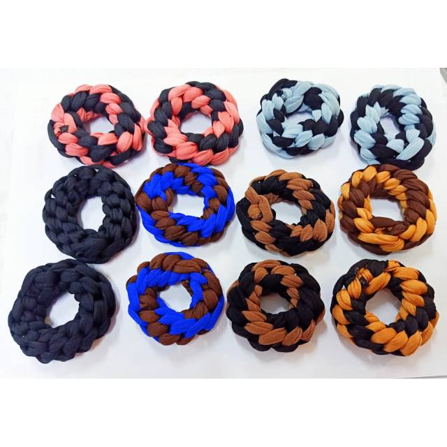 Jual Ikat rambut tambang kecil isi 12 pcs | Shopee Indonesia