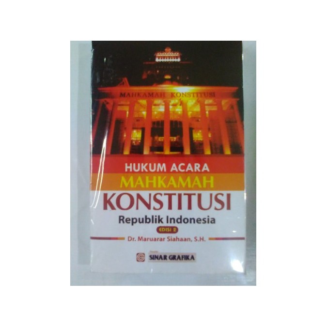 Jual Buku Hukum Acara Mahkamah Konstitusi Republik Indonesia Shopee Indonesia 