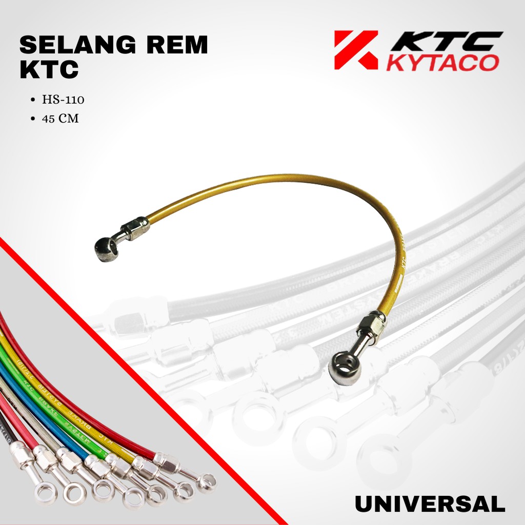 Jual Selang slang rem 45 cm HS-110 KTC KYTACO original | Shopee Indonesia