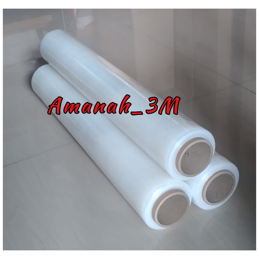 Jual PLASTIK WRAPPING PLASTIC WRAP WRAPING REPING STRETCH FILM | Shopee ...