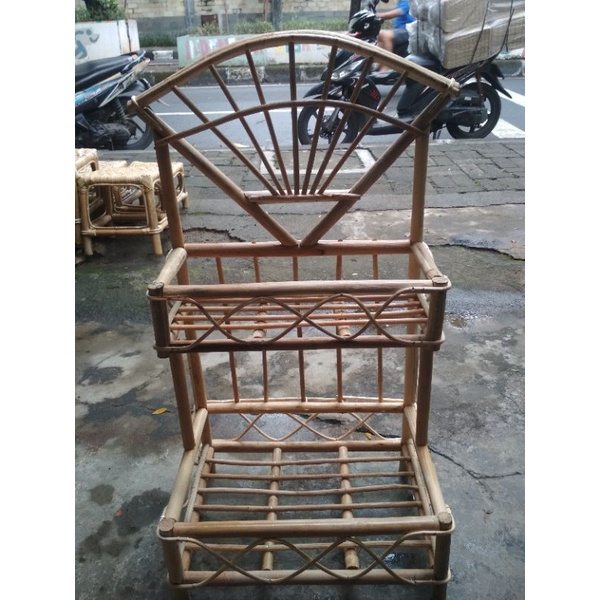 Jual Hampers Rotan 2 Susun Parcel Rotan Besar Parcel Rotan 2 Tingkat ...