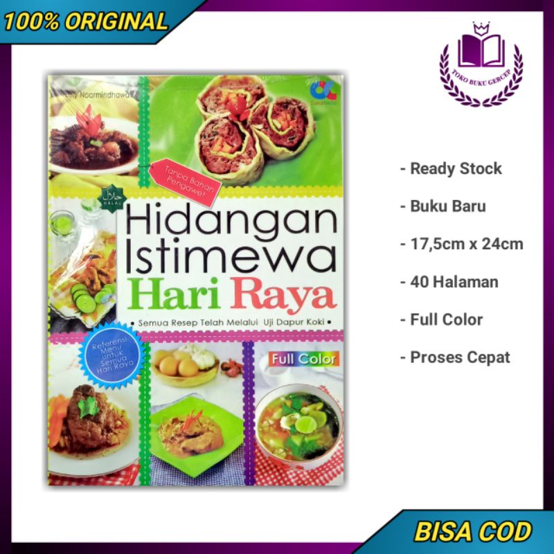 Jual Buku Masakan - Hidangan Istimewa Hari Raya | Shopee Indonesia