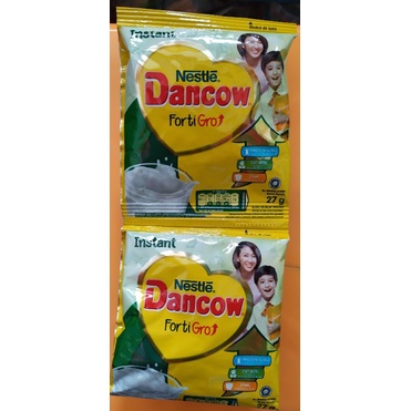Jual Susu Dancow Renteng Putih 27 gram dan Coklat 40 gram | Shopee ...