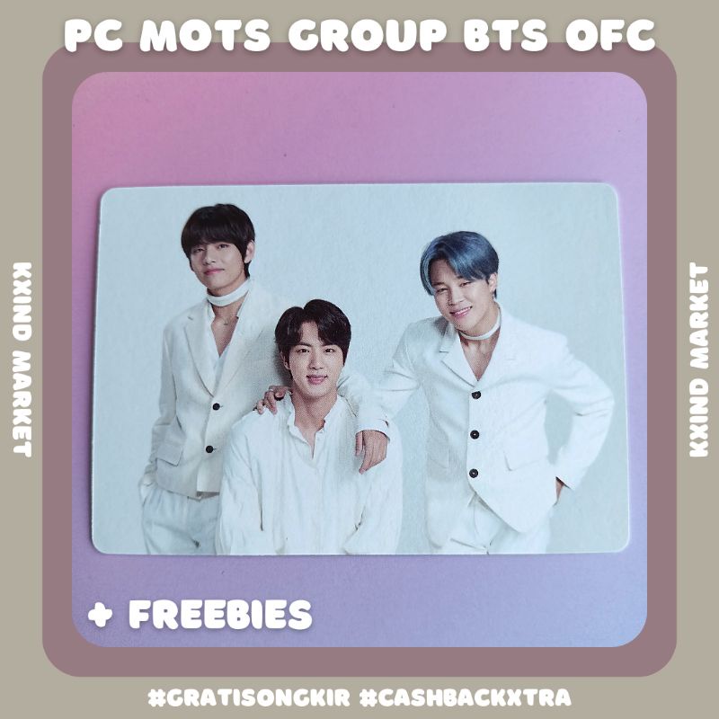 Jual Photocard Map of the soul Tour BTS group / PC group bts / mots BTS ...