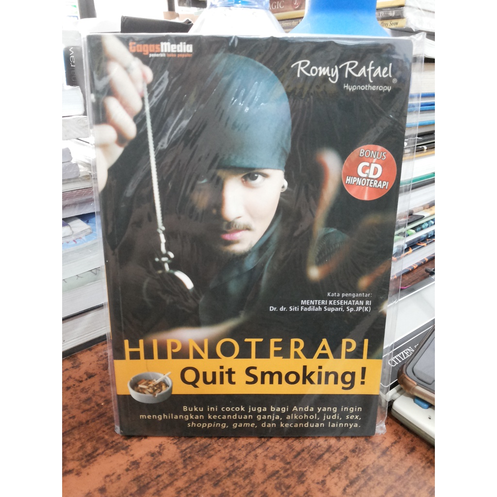 Jual Buku Hipnoterapi Quit Smoking --- Romy Rafael | Shopee Indonesia