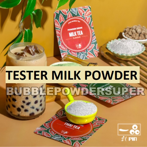 Jual PREMIUM TESTER MILK POWDER 100GR / BUBUK MINUMAN INSTANT BUBBLE ...