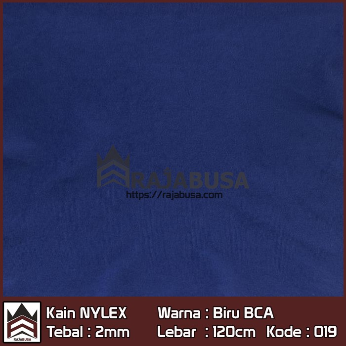 Jual Kain Nylex Biru BCA - Kain Bulu Pendek | Toko Kain Boneka ...