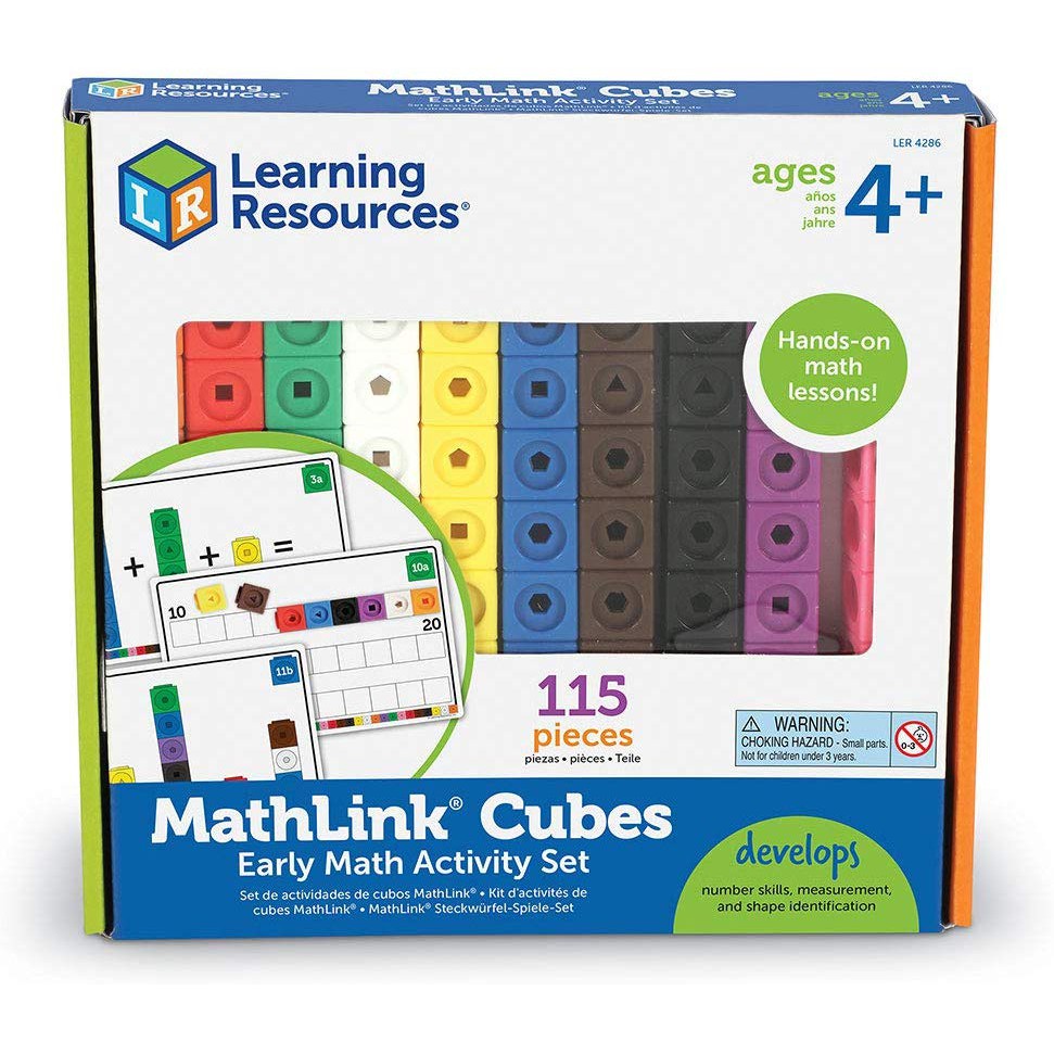 Jual Learning Resources Early Math Mathlink Cube Activity Set | Shopee Indonesia