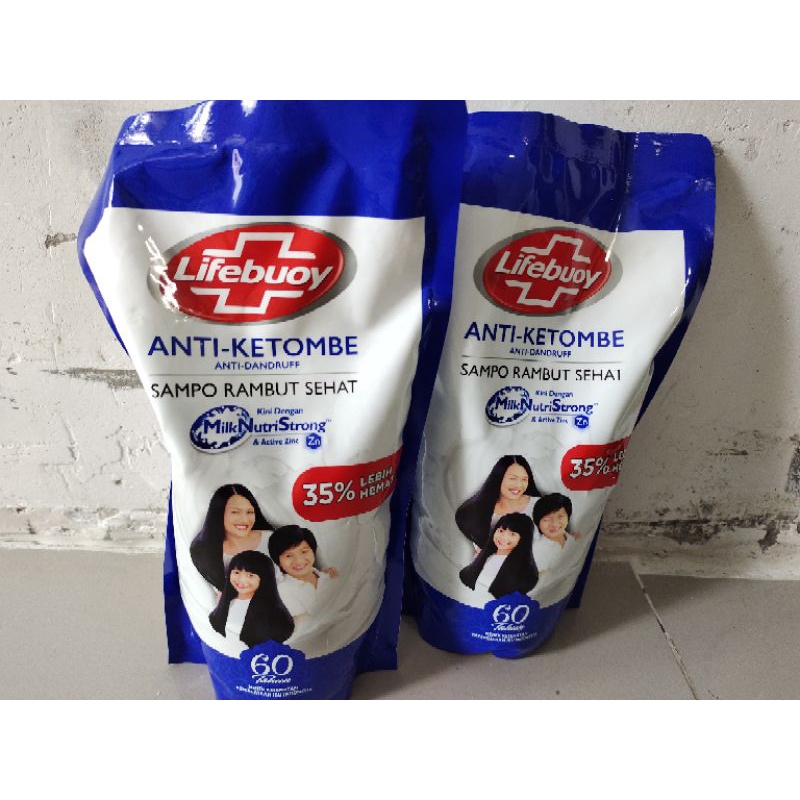 Jual LIFEBUOY Shampoo Anti Dandruff Pouch 900ml | Shopee Indonesia