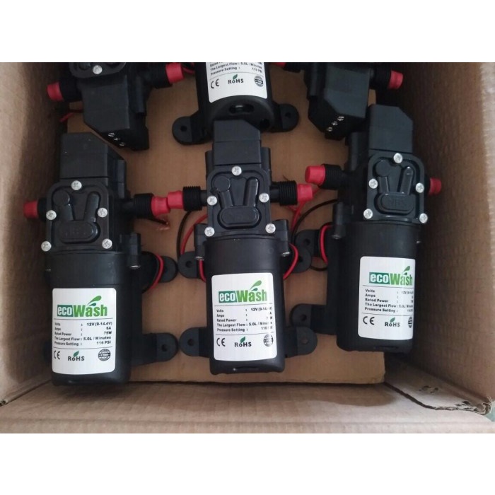 Jual Ds2011D High Pressure Car Electric Wash Water Pump Pompa Penguat ...