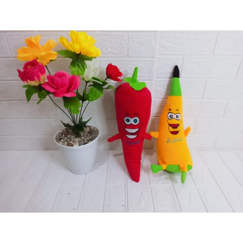 Jual Boneka Pisang Mini Ukuran S Tinggi 30cm | Shopee Indonesia