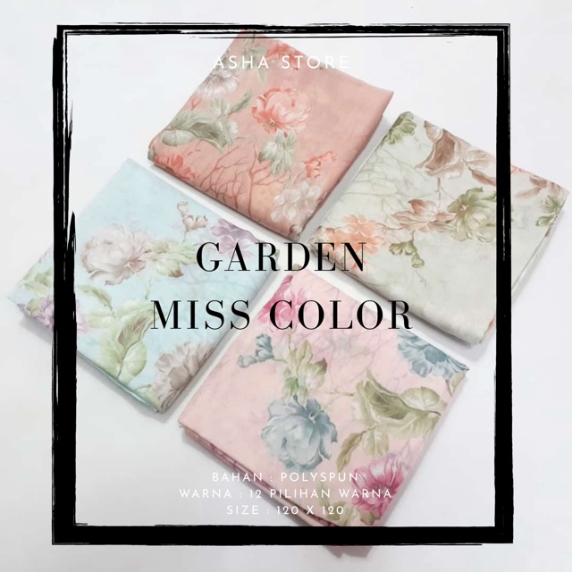 Jual Garden Miss Color | Shopee Indonesia
