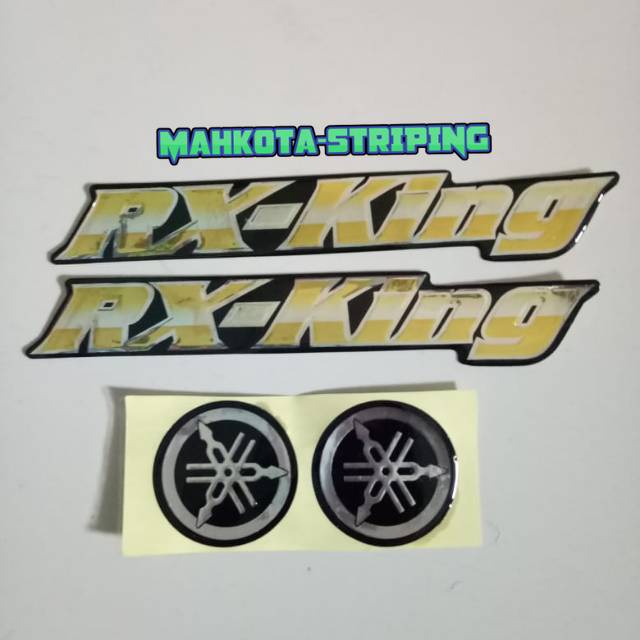 Jual Striping Stiker Polet Sepeda Motor List emblem tutup box aki ...