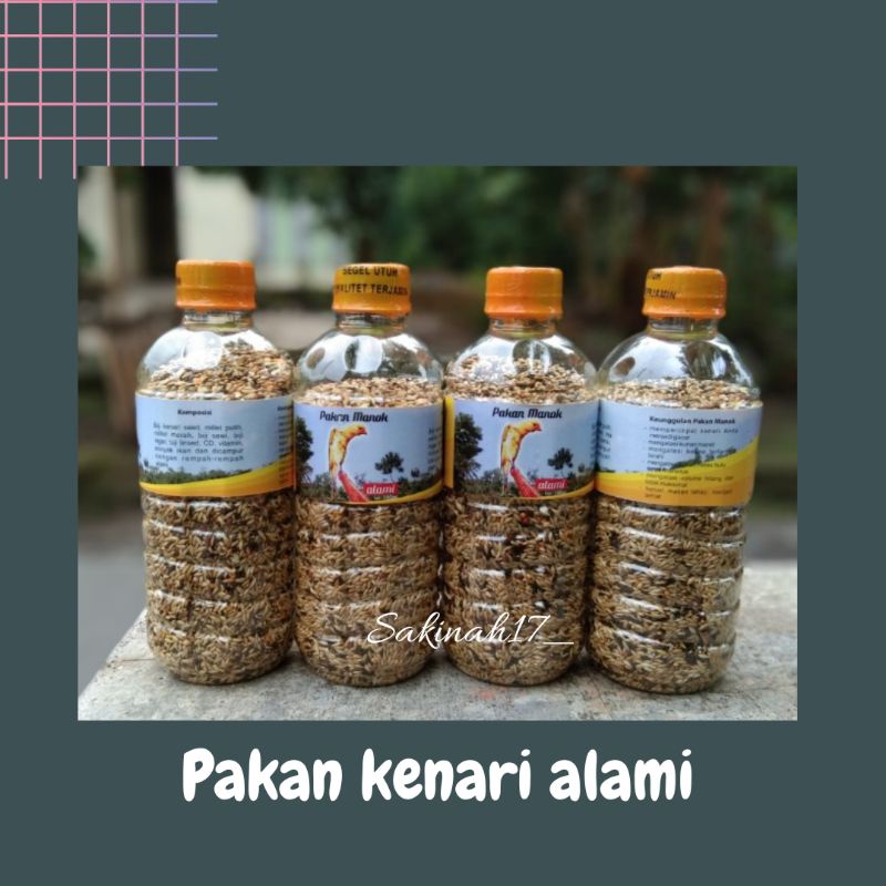 Jual Pakan burung kenari alami | Shopee Indonesia
