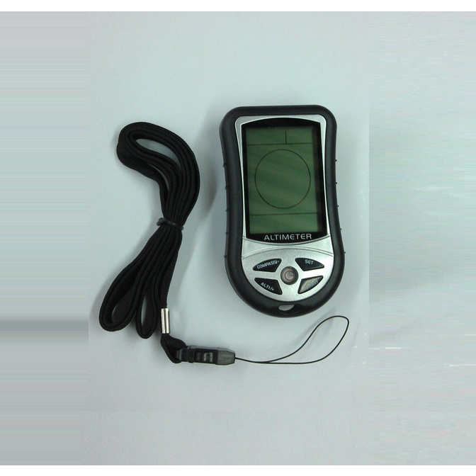 Jual Altimeter Digital 8 in 1 Outdoor Kompas Termometer Barometer Suhu ...
