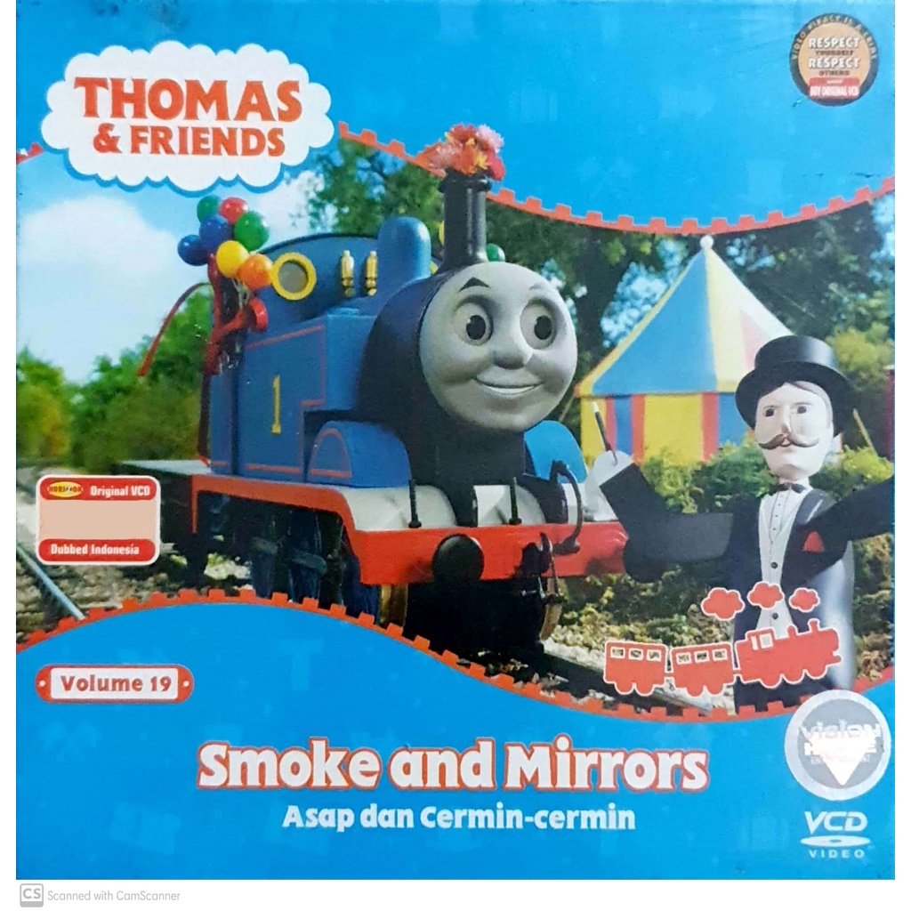 Jual Thomas & Friends Vol.19: Smoke and Mirrors | VCD Original | Shopee ...