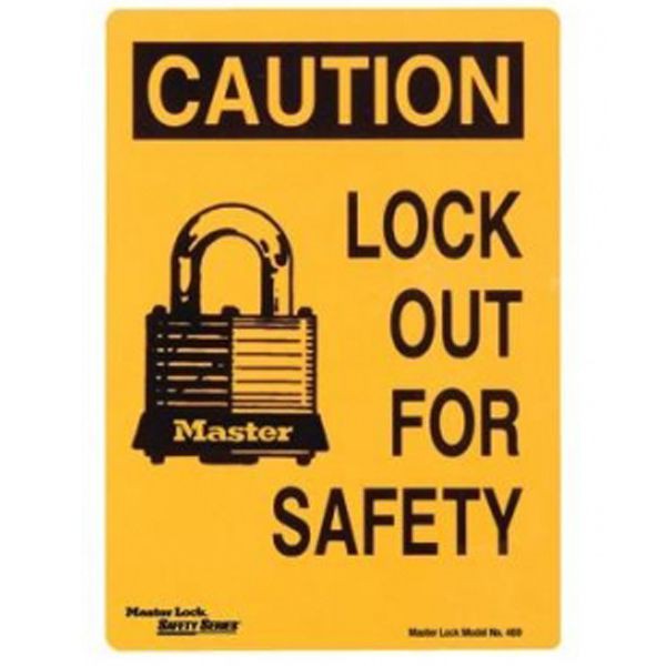 Jual MASTER LOCK MASTERLOCK 469 VINYL LOCKOUT STICKER SAFETY SIGN ...