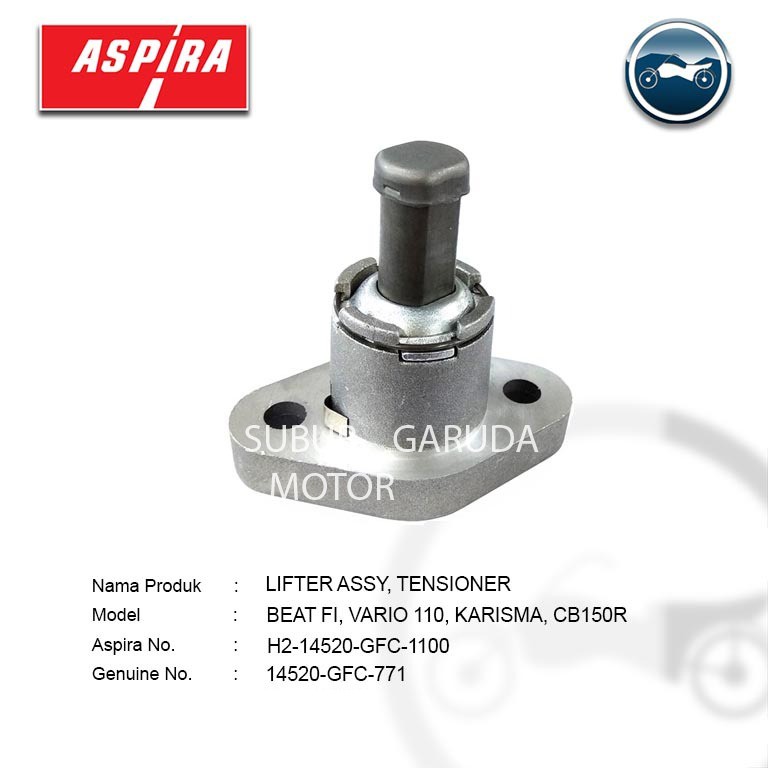 Jual LIFTER ASSY TENSIONER GFC BEAT FI VARIO 110 KARISMA CB150R LAMA ...
