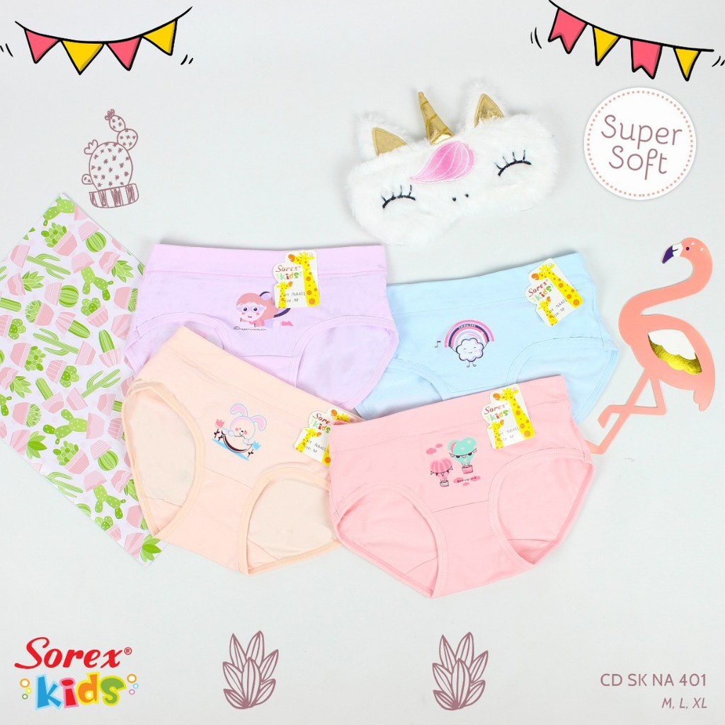Jual SOREX - Celana Dalam Anak Perempuan - By SOREX KIDS | Shopee Indonesia