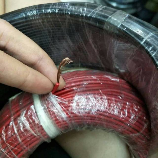 Jual Kabel Listrik Tunggal Serabut NYAF 0.75 Kualitas Bagus 1 Meter | Shopee Indonesia