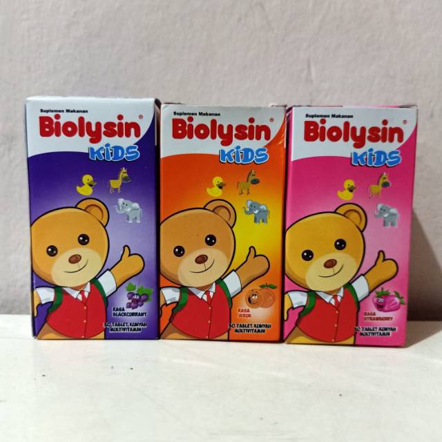 Jual BIOLYSIN KIDS TAB (BERNO) | Shopee Indonesia