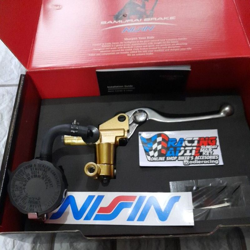 Jual MASTER REM NISSIN SAMURAI AXIAL | Shopee Indonesia