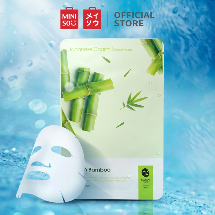 Jual MINISO Masker Wajah Hydrating Sheet Mask Moisturizing Nature's ...