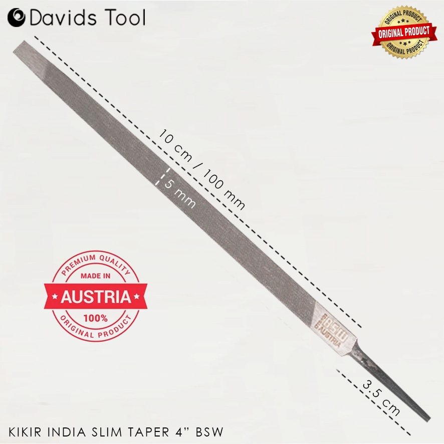 Jual Kikir Gergaji Kayu Segitiga Graji Geraji Bsw 4 Inch Made in ...