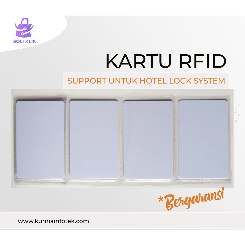 Jual KARTU RFID SUPPORT HOTEL LOCK SYSTEM | Shopee Indonesia