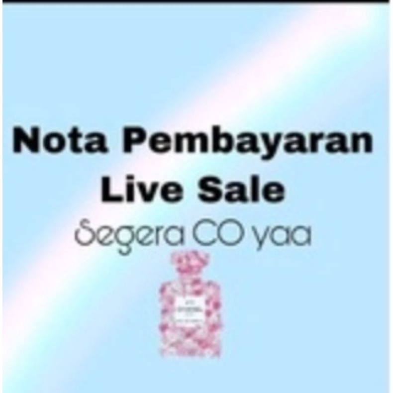 Jual nota pembayaran live 100 2kg | Shopee Indonesia