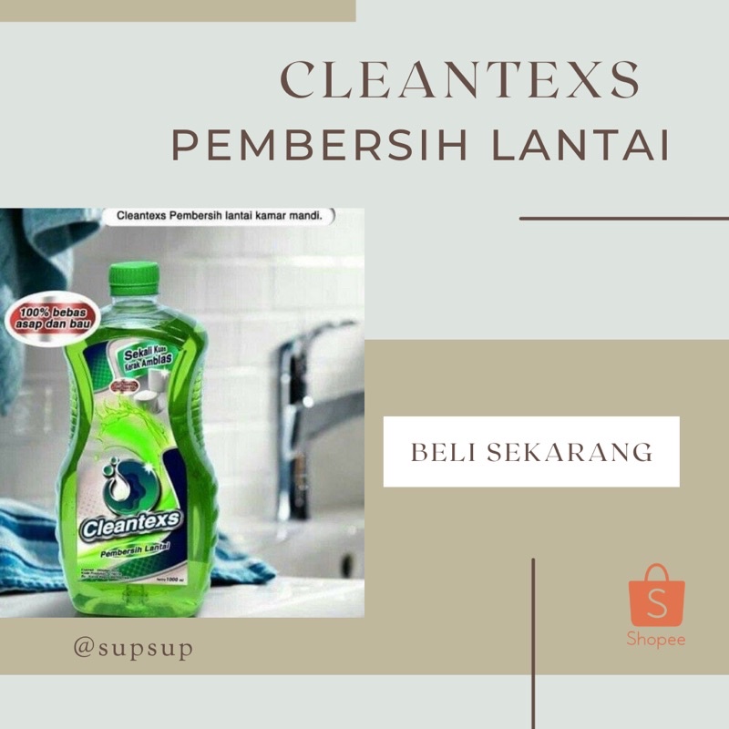 Jual Cleantexs / Cleantex 1000 ml - Clean tex Pembersih Lantai ...