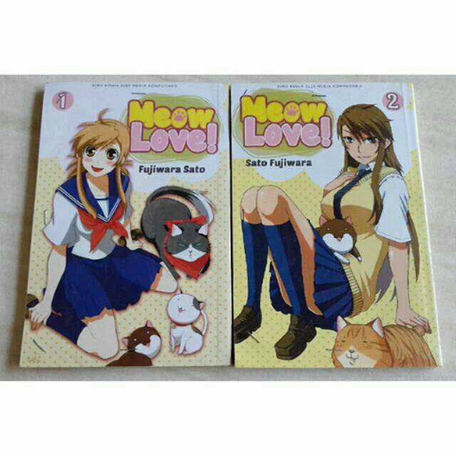 Jual Komik Meow Love! 1-2 (Fujiwara Sato) | Shopee Indonesia