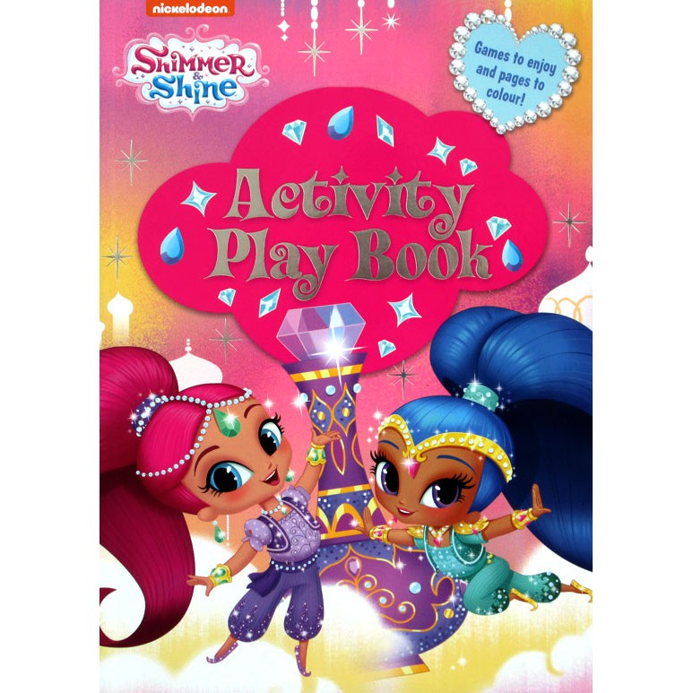 Jual BUKU AKTIVITAS Shimmer and Shine Activity Play Book (Games to ...