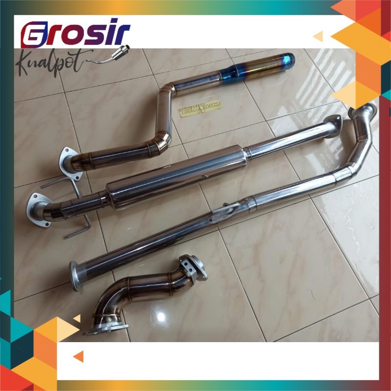 Jual Knalpot Mobil Bolt On Innova Diesel Reborn full SET PNP | Shopee ...