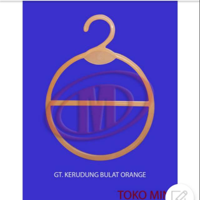 Jual HANGER KERUDUNG BULAT KRISTAL (HARGA JUAL PER 1 LUSIN = 12 PC ...
