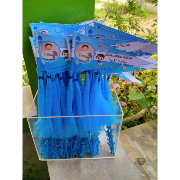 Jual Bendera Khatam Al Qur'an + Jaring Telur | Shopee Indonesia